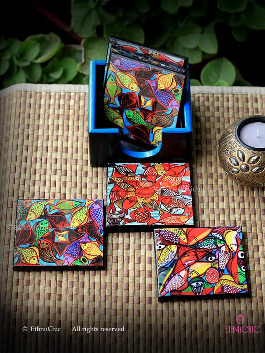 Coaster-Patta Fish – EthniiChic